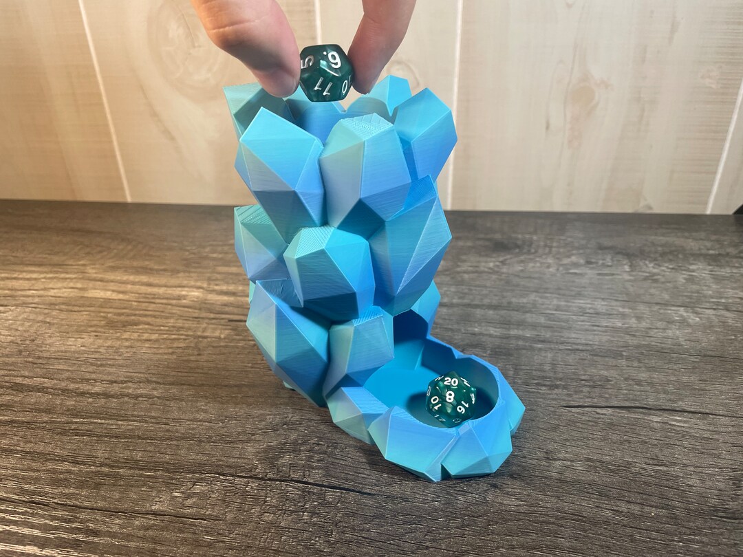 Crystal Dice Tower, Custom Made - Etsy