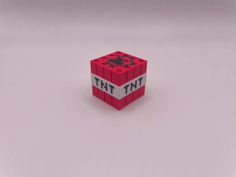 Minecraft TNT Keycap - Etsy