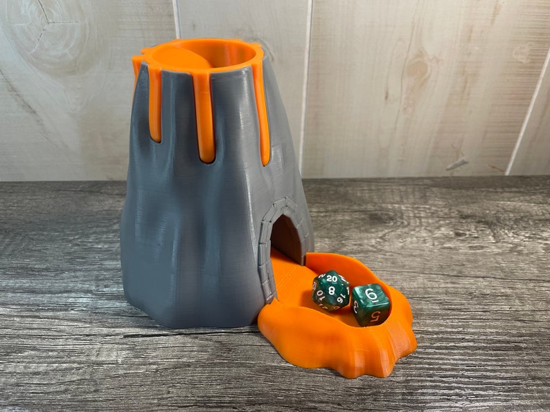 Volcano Dice Tower - Etsy