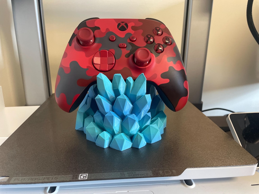 Crystal Gaming Controller Stand for Playstation 5, Xbox Series, and ...