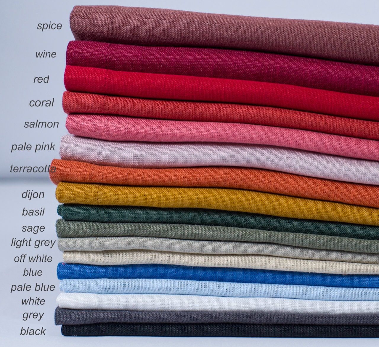 Red Linen Napkin. Table Linens, Table Decor. Organic Linen Cloth ...