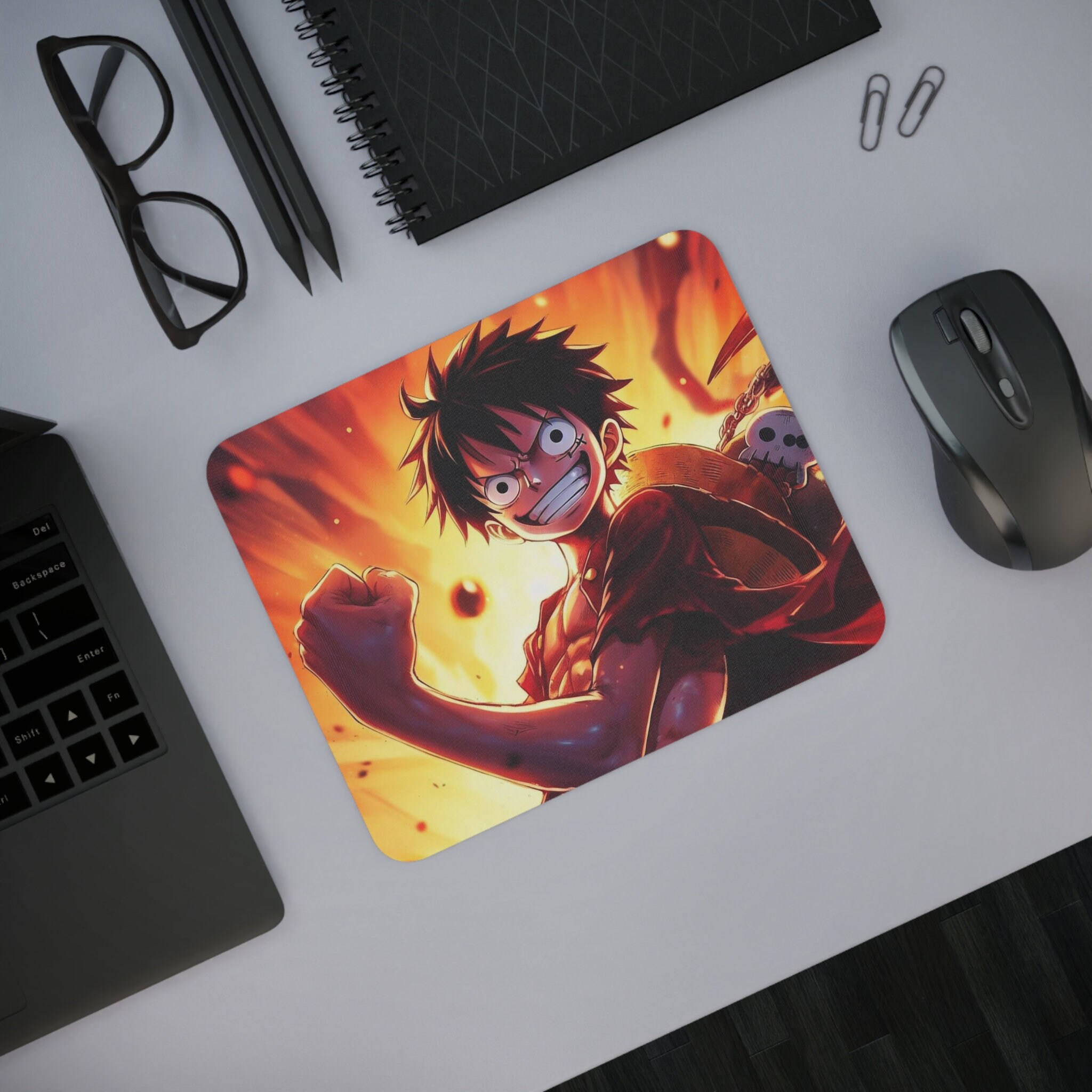 Pirate King's Bounty: Luffy Desk Mouse Pad - Etsy