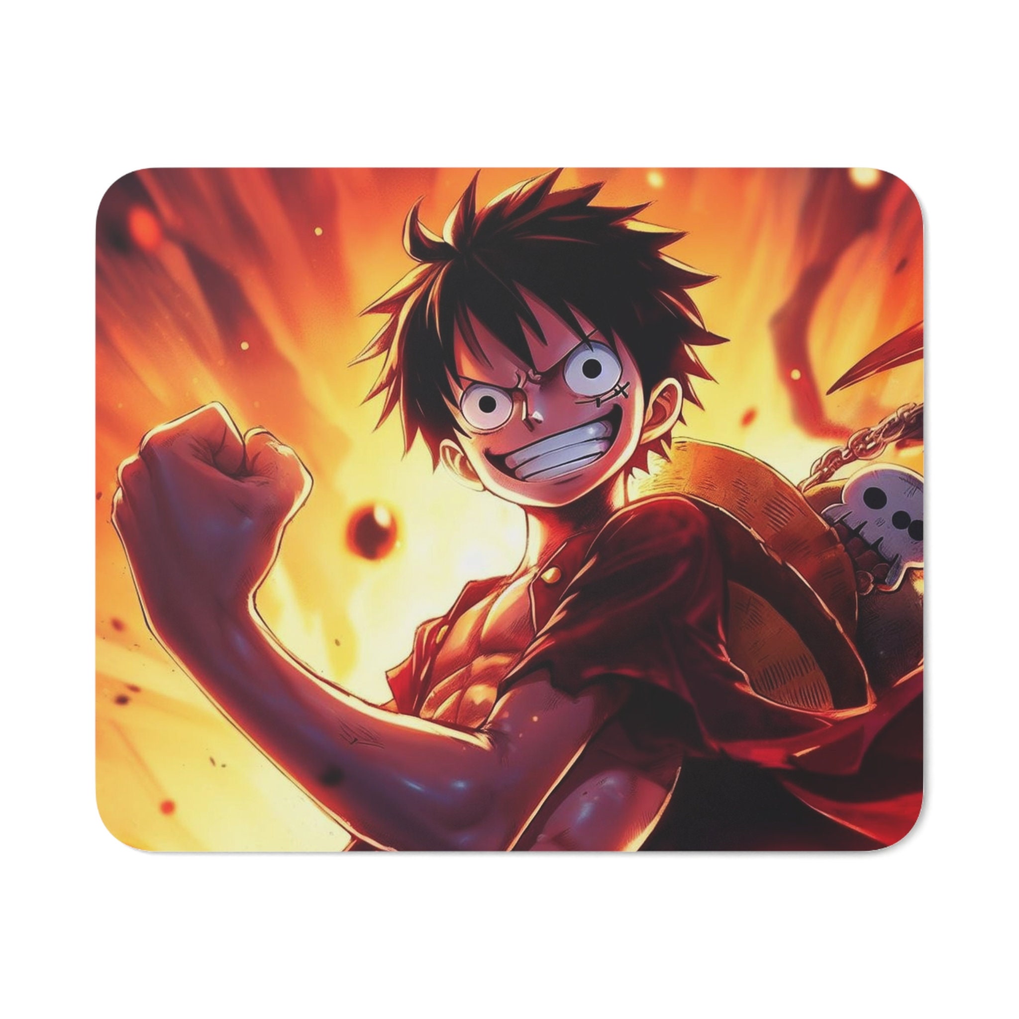 Pirate King's Bounty: Luffy Desk Mouse Pad - Etsy