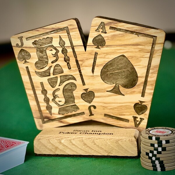 Spades Trophy - Etsy