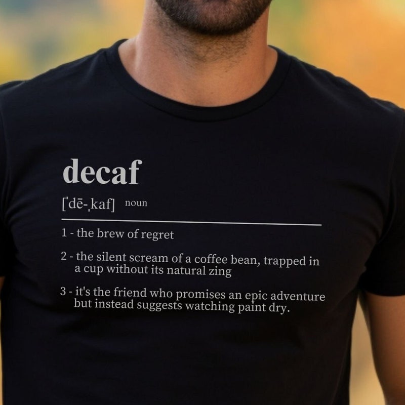 Decaf - Etsy