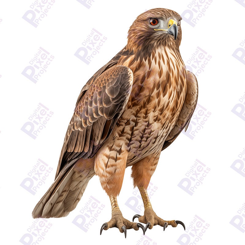 5 High-quality PNG Hawk Overlays for Printing, Scrapbooking, and Design ...