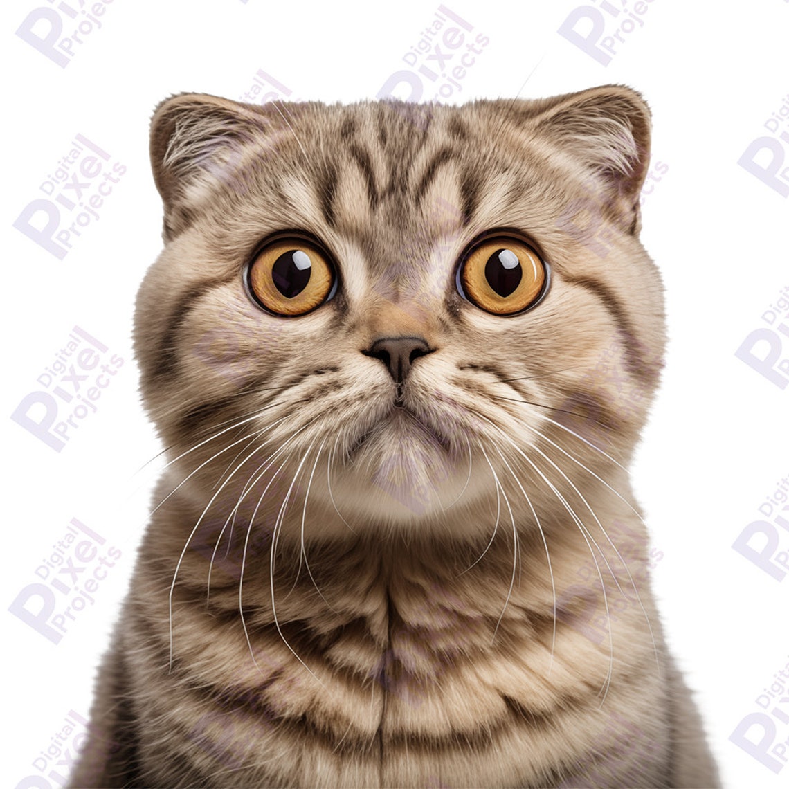 11 PNG Overlays With Images of Cats of Different Breeds on a ...