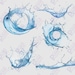 Water Splash Overlays. 16 PNG Clipart Overlays of Realistic Water ...