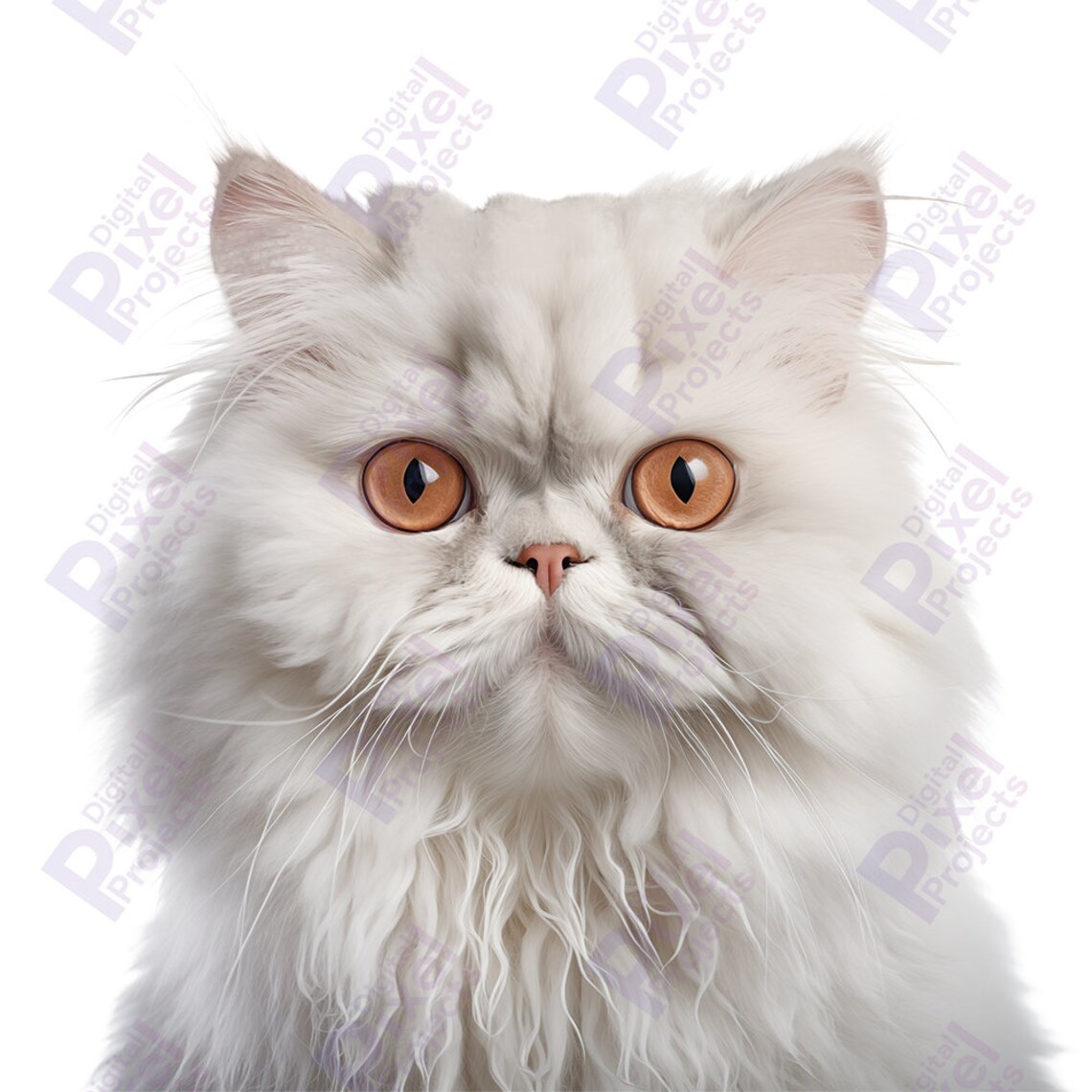11 PNG Overlays With Images of Cats of Different Breeds on a ...