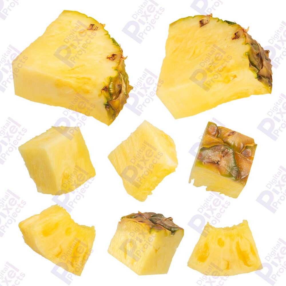 Pineapple Overlays for Photoshop With a Transparent - Etsy