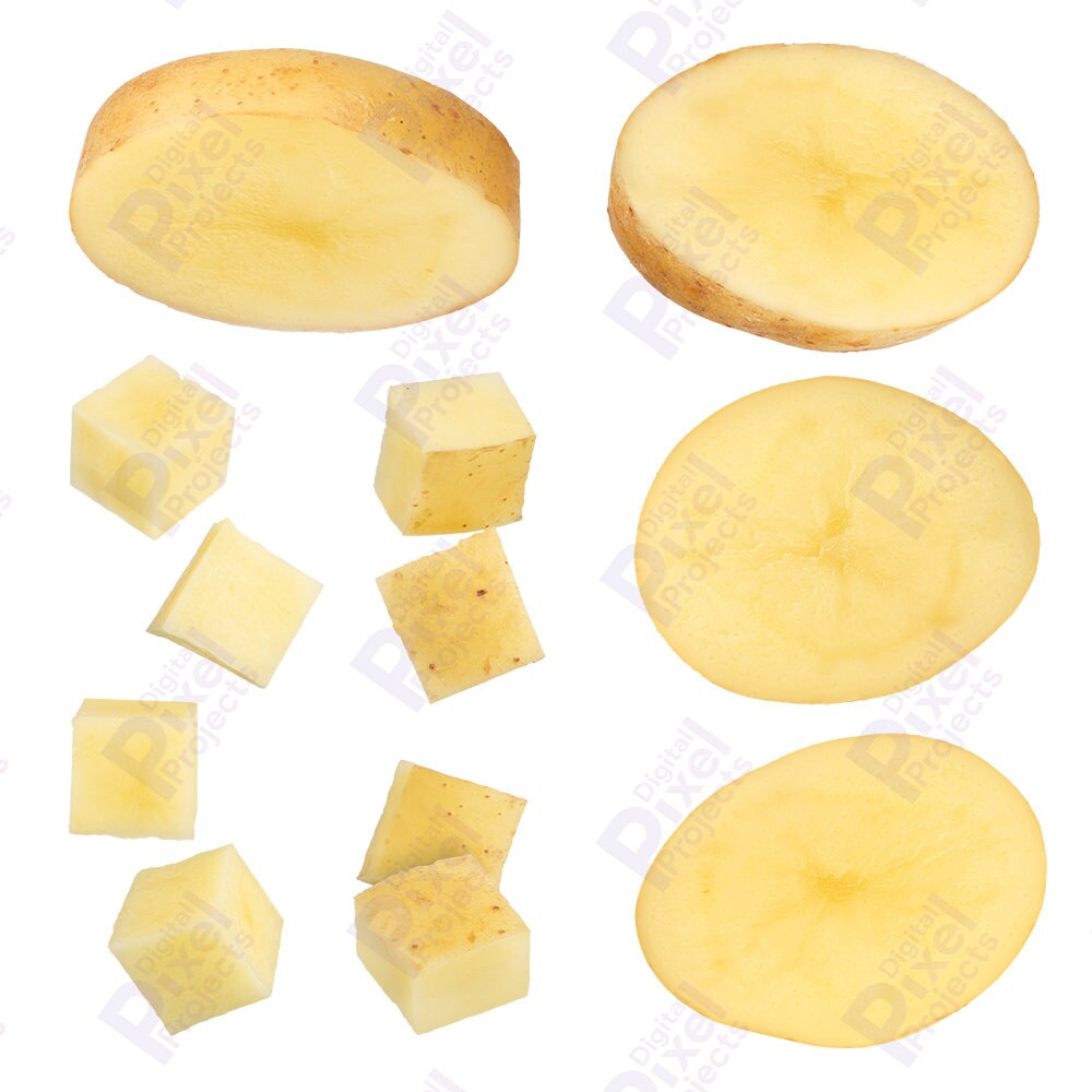 Set of Potato Cliparts in PNG Format for Instant Download. 16 PNG Photo ...