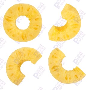 Pineapple Overlays for Photoshop With a Transparent Background. 20 PNG ...