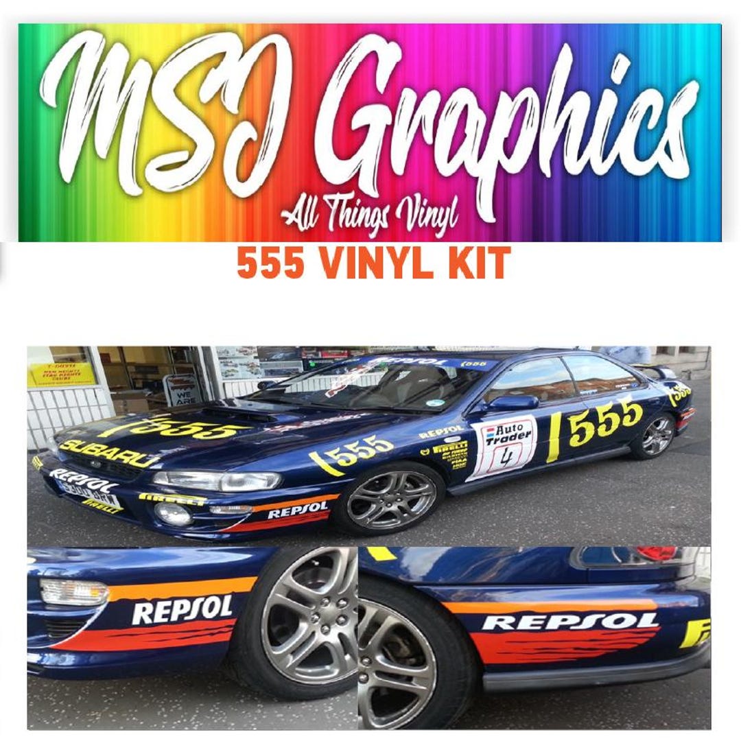 Rally Kit 5 Graphics Stickers Decals - Etsy