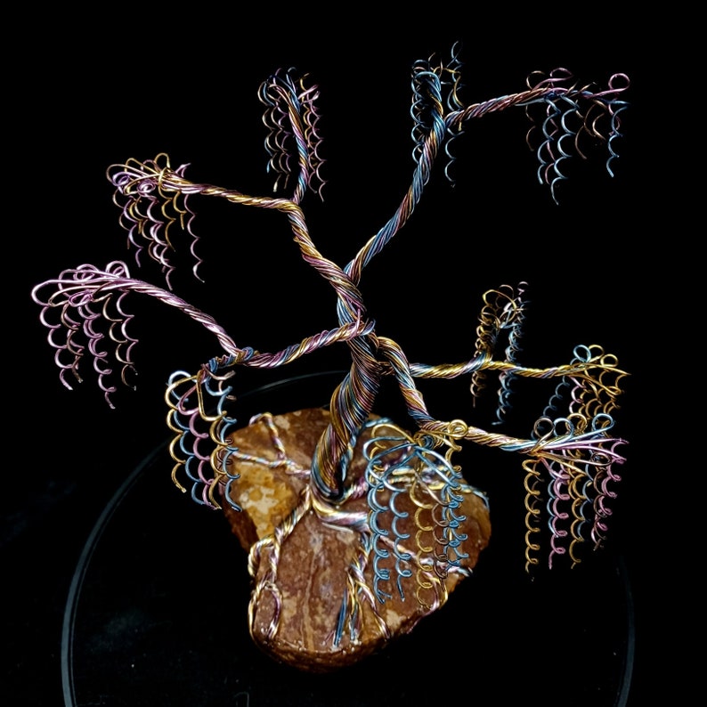 Twisted Wire Wavy Willow Tree Sculpture - Etsy