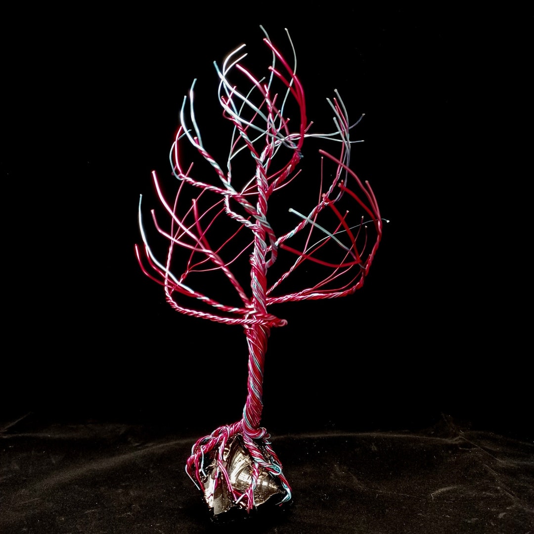 Twisted Wire Willow Tree Sculpture - Etsy