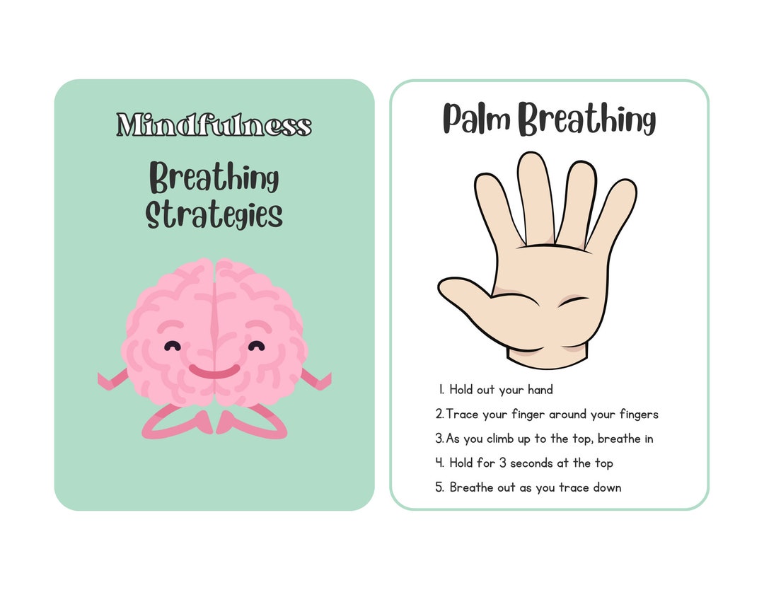 Mindfulness Breathing Exercises - Etsy