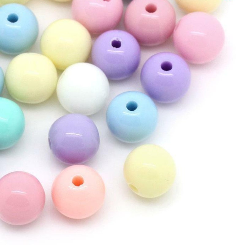 Pastel Beads - Etsy UK