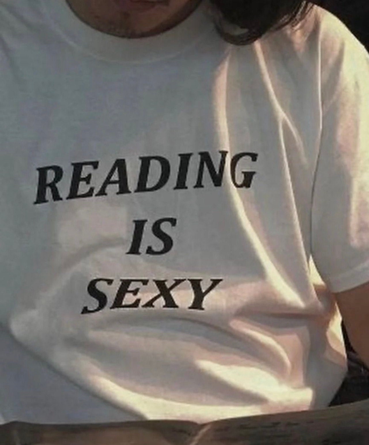 Reading is Sexy - Graphic T Shirt - Etsy