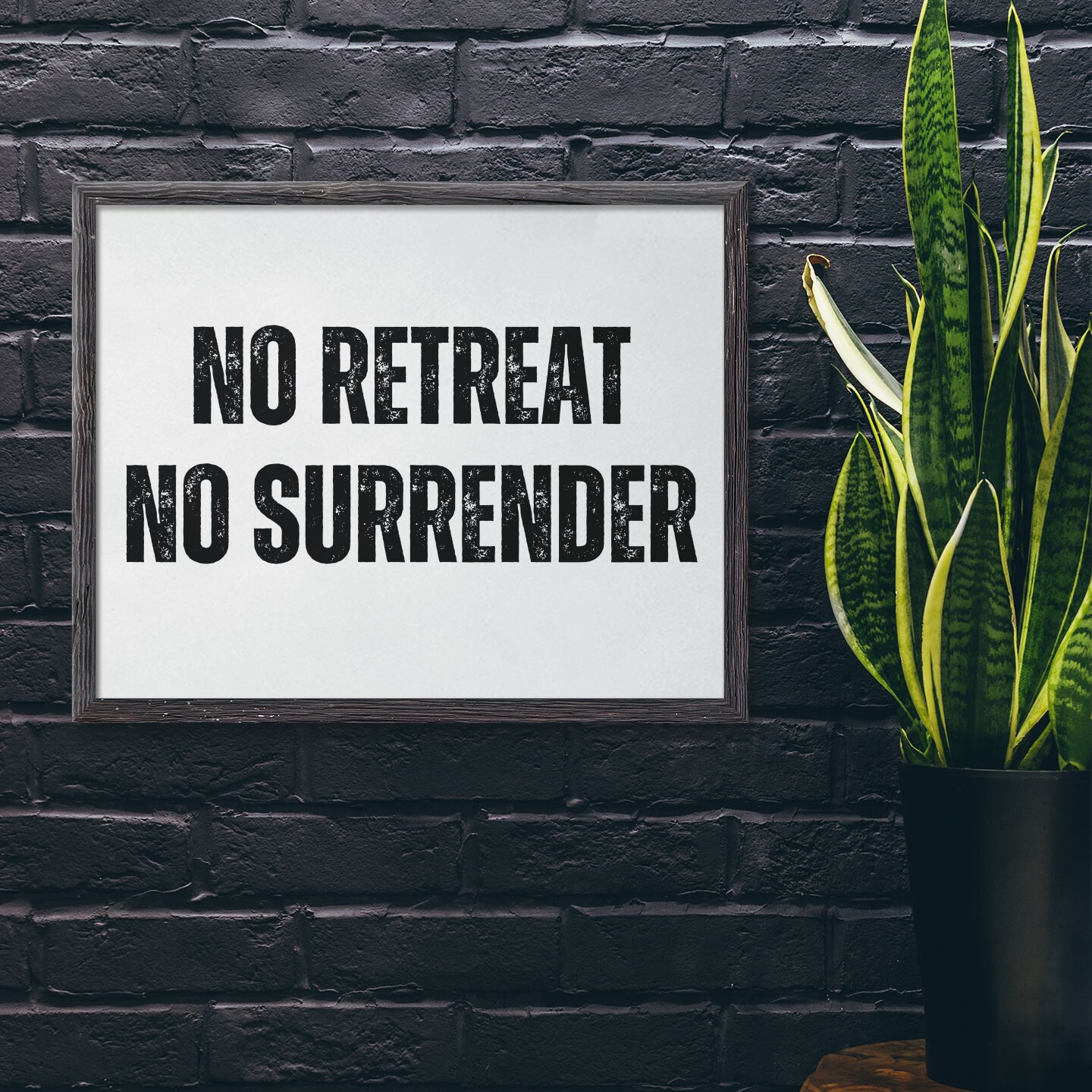 No Retreat, No Surrender Motivational Posters King Leonidas Quote Spartan Resilience Perfect for ...