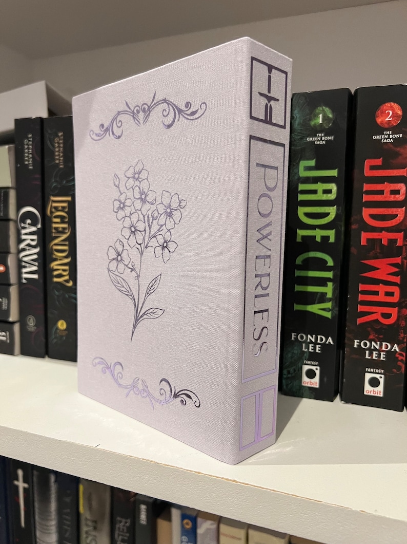 Powerless by Lauren Roberts Custom Rebind, Handmade Special Edition - Etsy