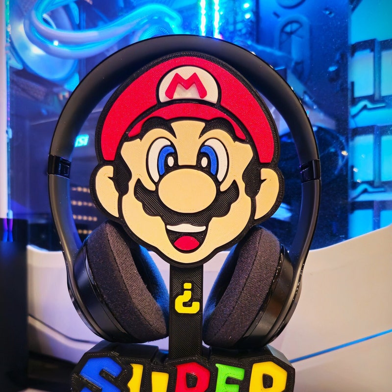 Mario Headset Holder - Etsy