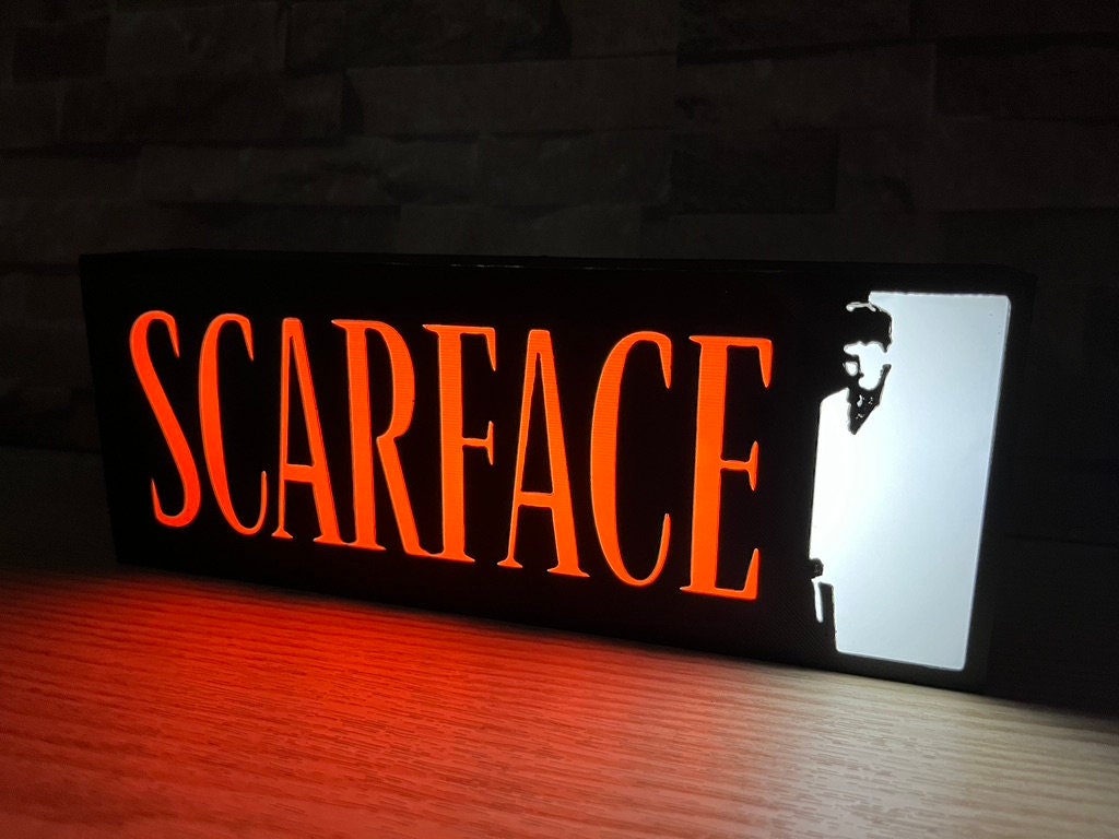 Illuminate Your Space With the Elegance of Scarface - Etsy