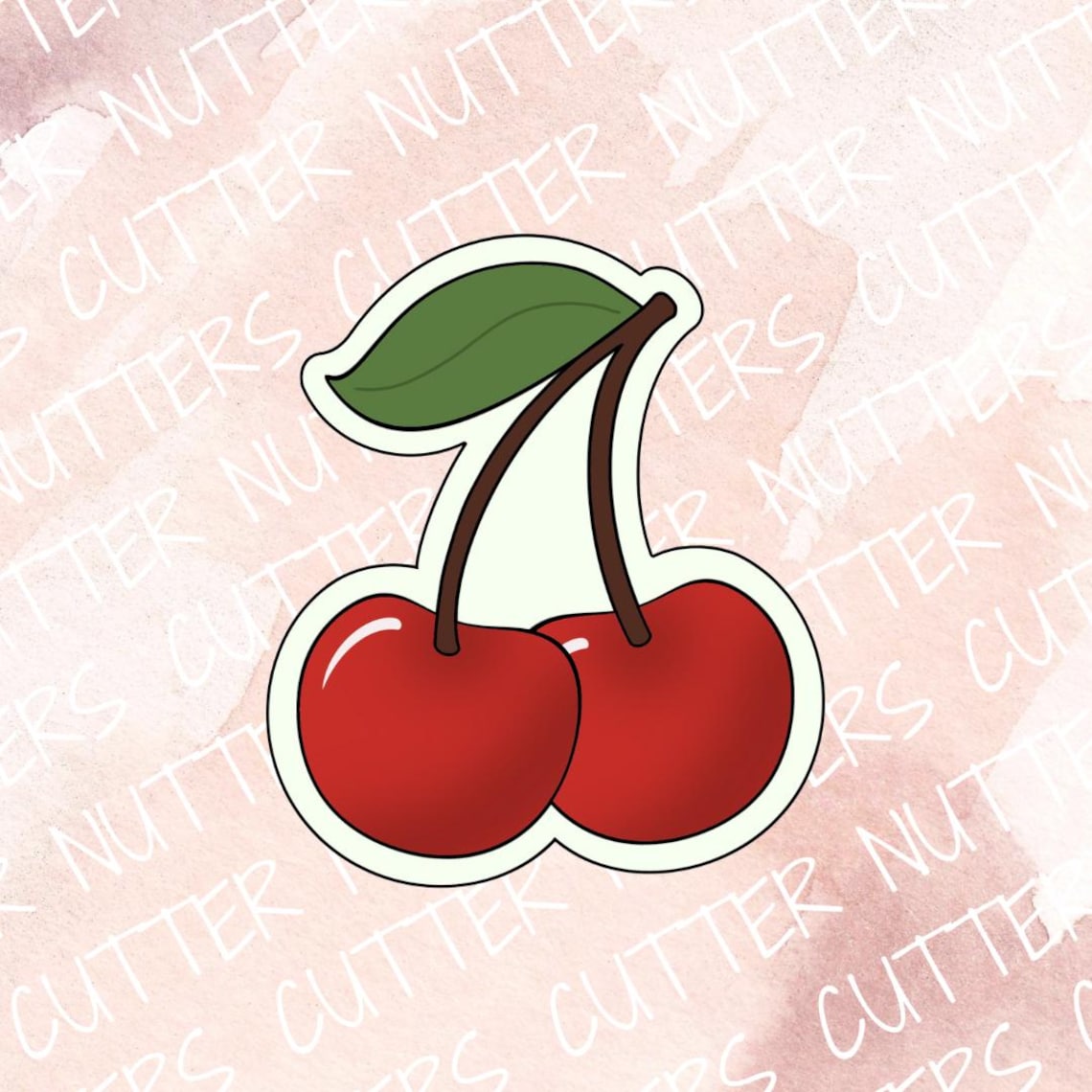 Cherries on Stem Cookie Cutter - Etsy