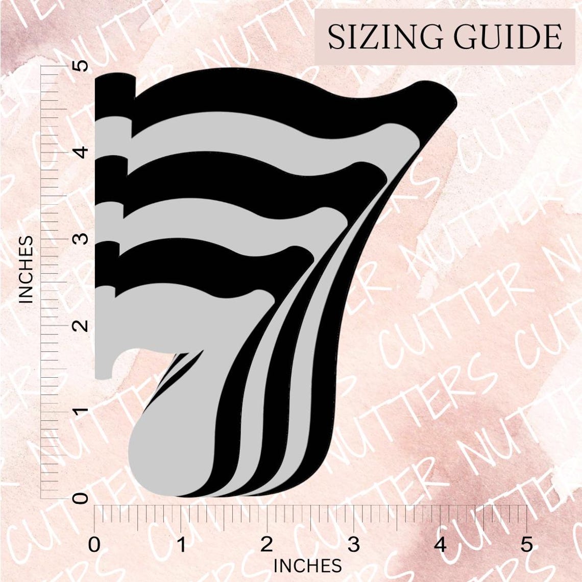 Number 7 Cookie Cutter - Etsy