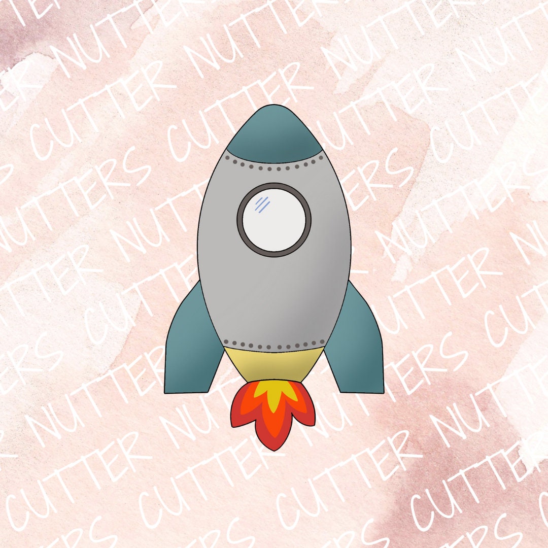 Rocket Cookie Cutter - Etsy