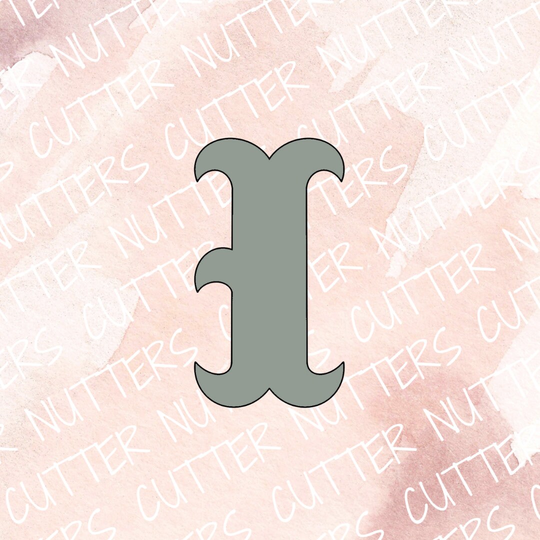 Letter I Cookie Cutter - Etsy