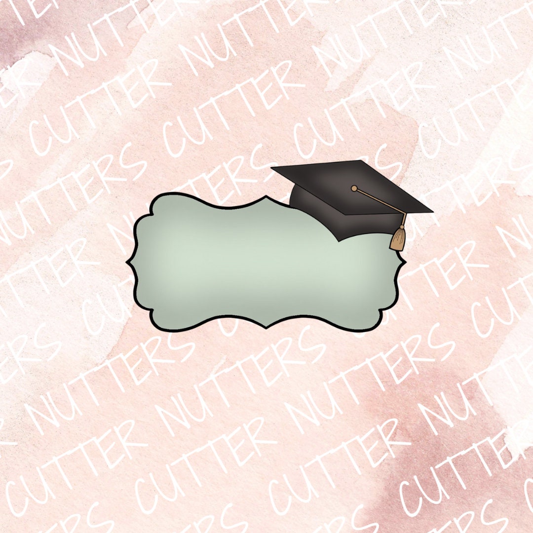 Graduation Plaque Plaque Cookie Cutter - Etsy