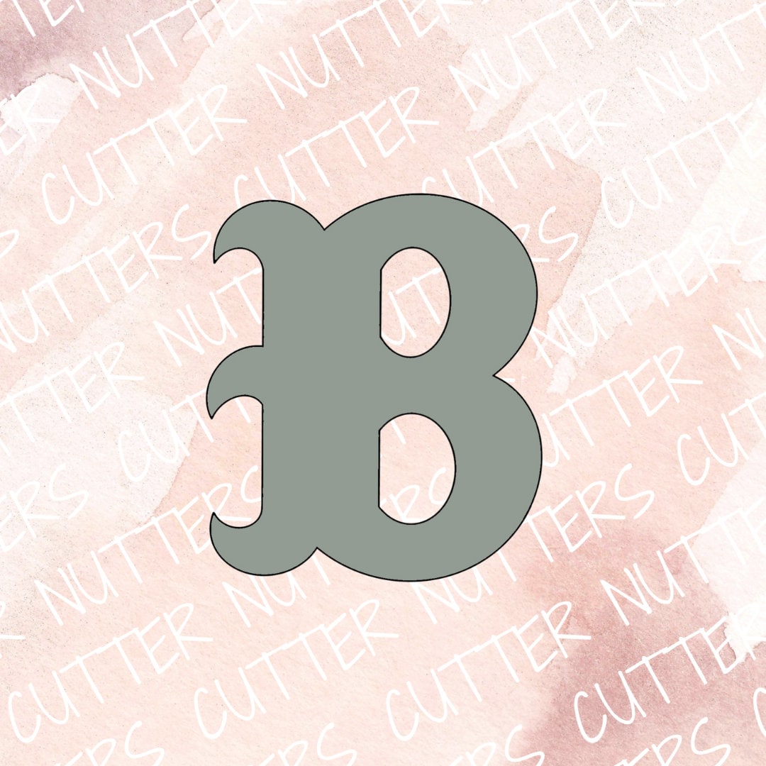 Letter B Cookie Cutter - Etsy