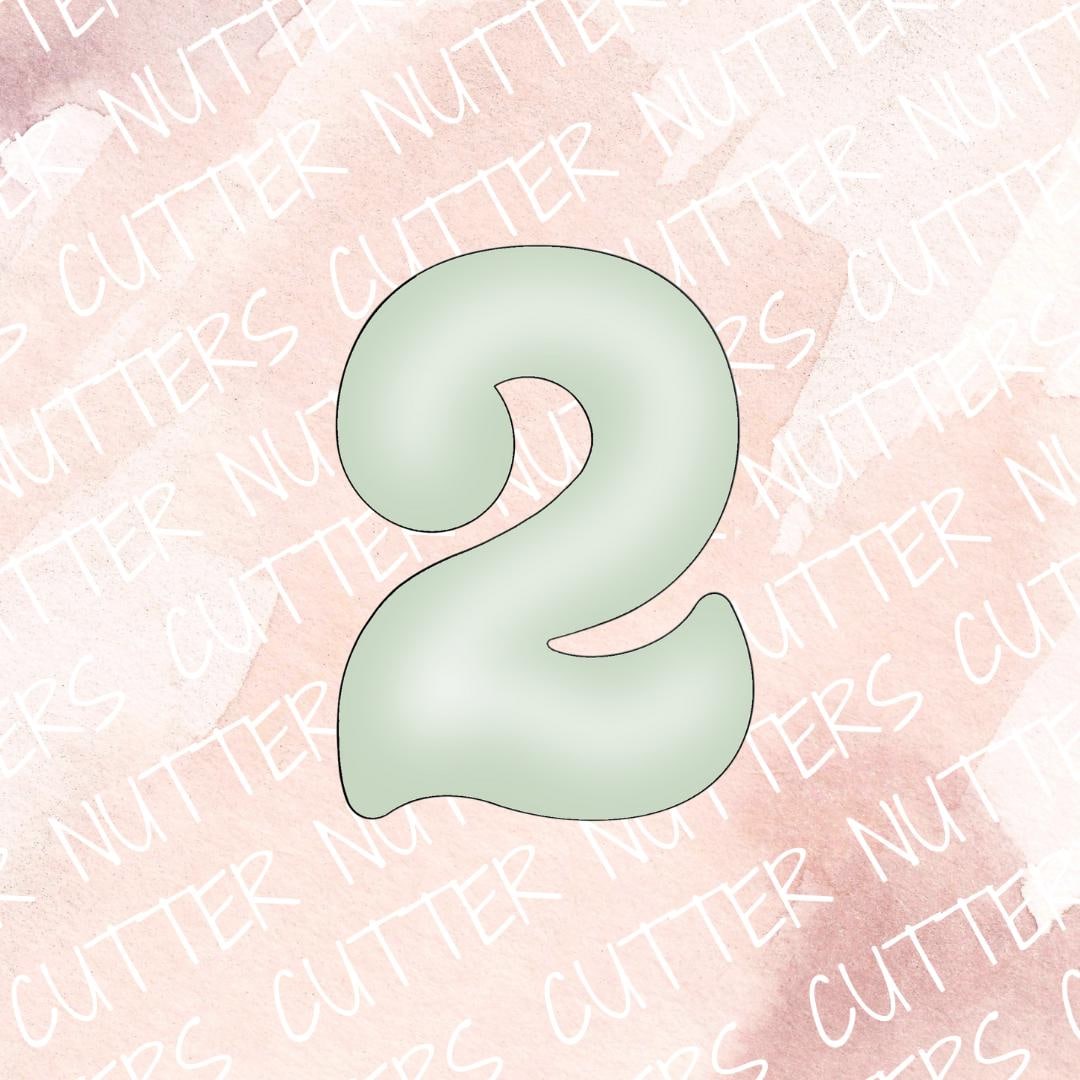Number 2 Cookie Cutter - Etsy