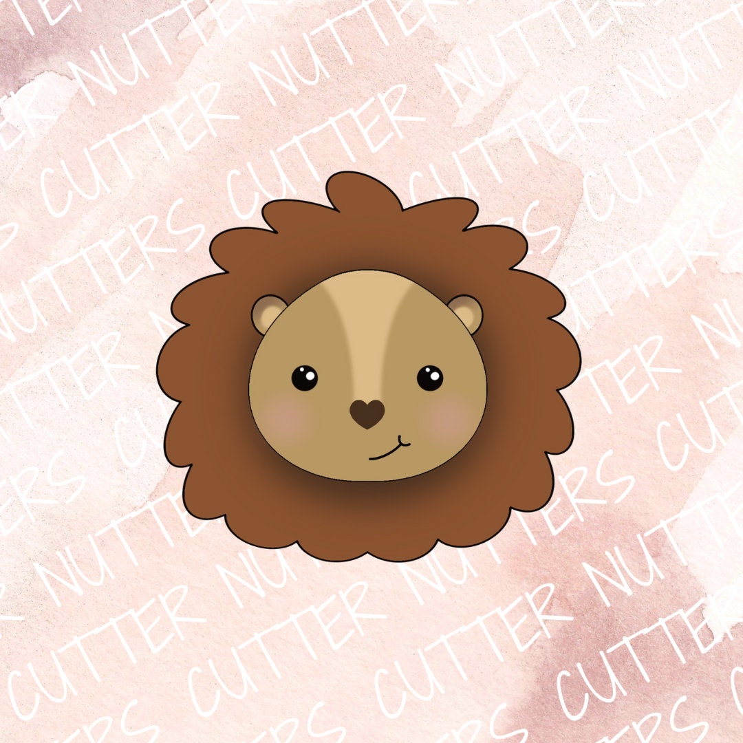Lion Face Cookie Cutter - Etsy