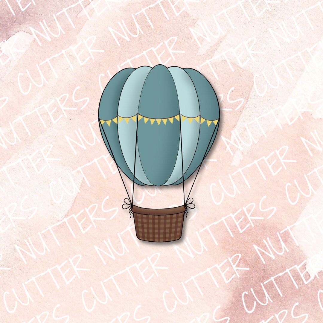 Hot Air Balloon Cookie Cutter - Etsy