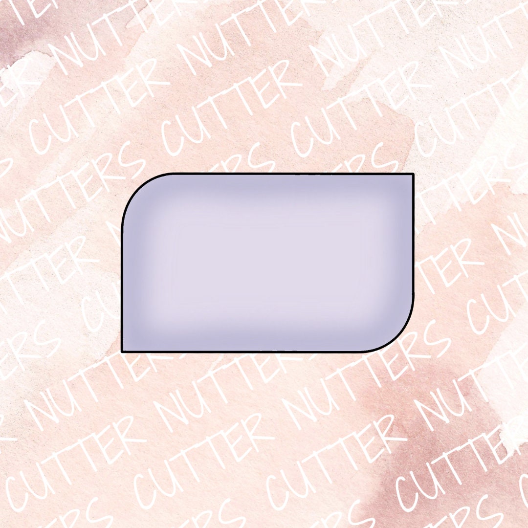 Curved Rectangle Cookie Cutter - Etsy