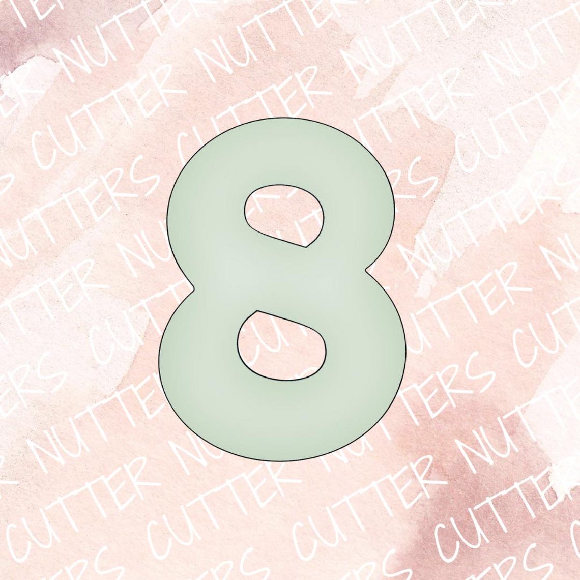 Number 8 Cookie Cutter - Etsy