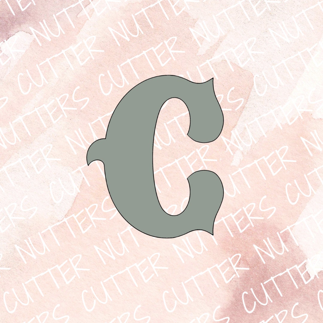 Letter C Cookie Cutter - Etsy
