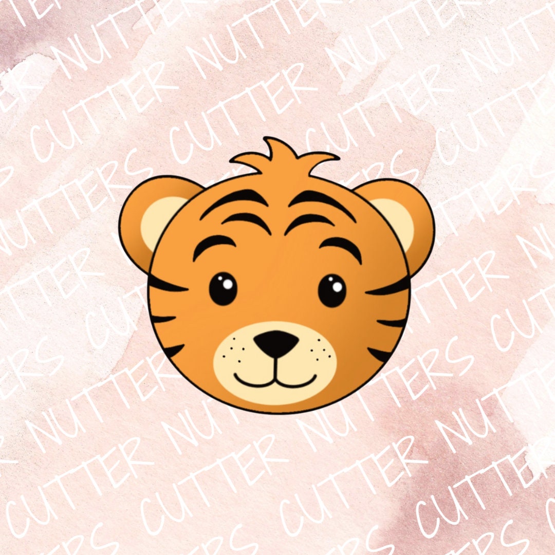 Tiger Face Cookie Cutter - Etsy