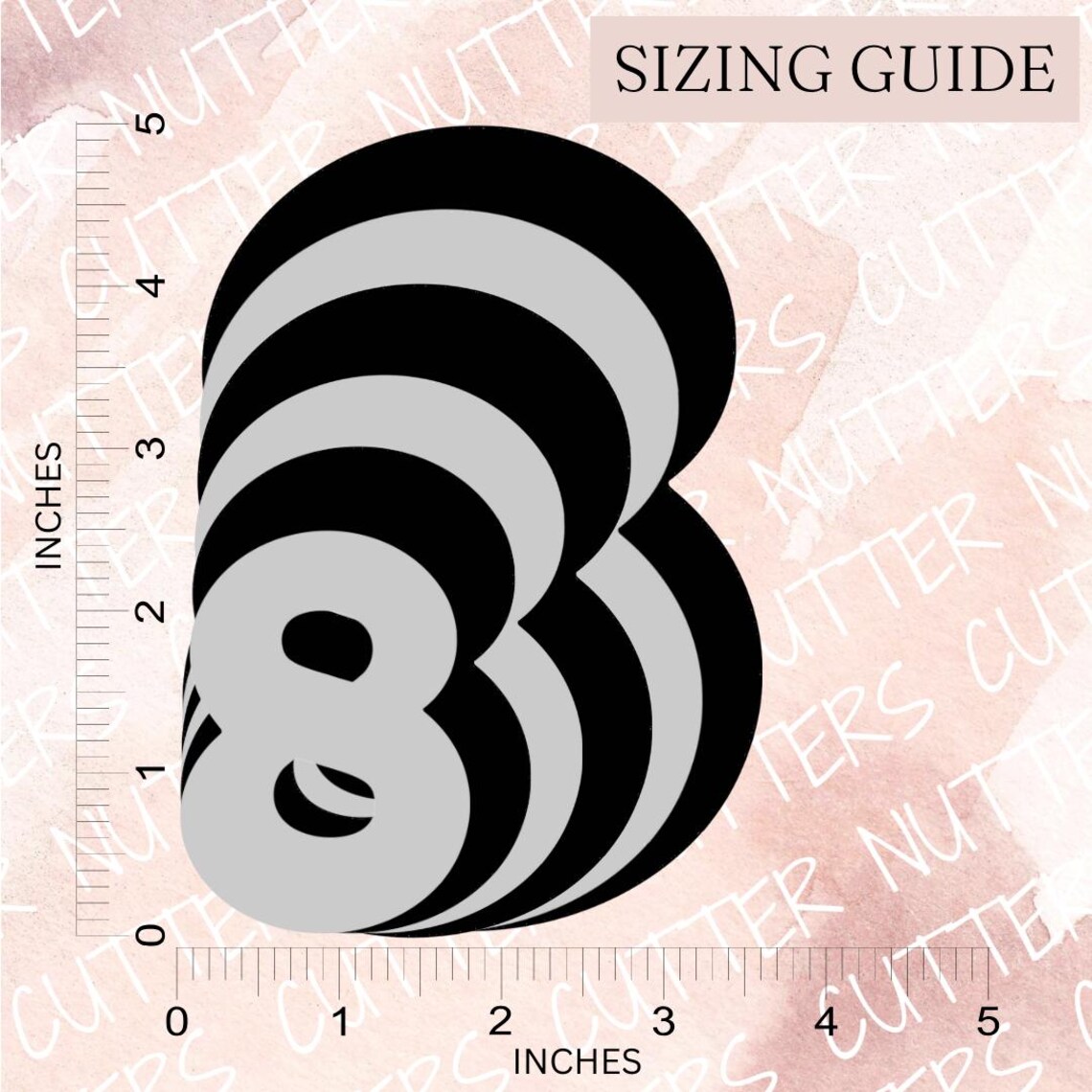 Number 8 Cookie Cutter - Etsy