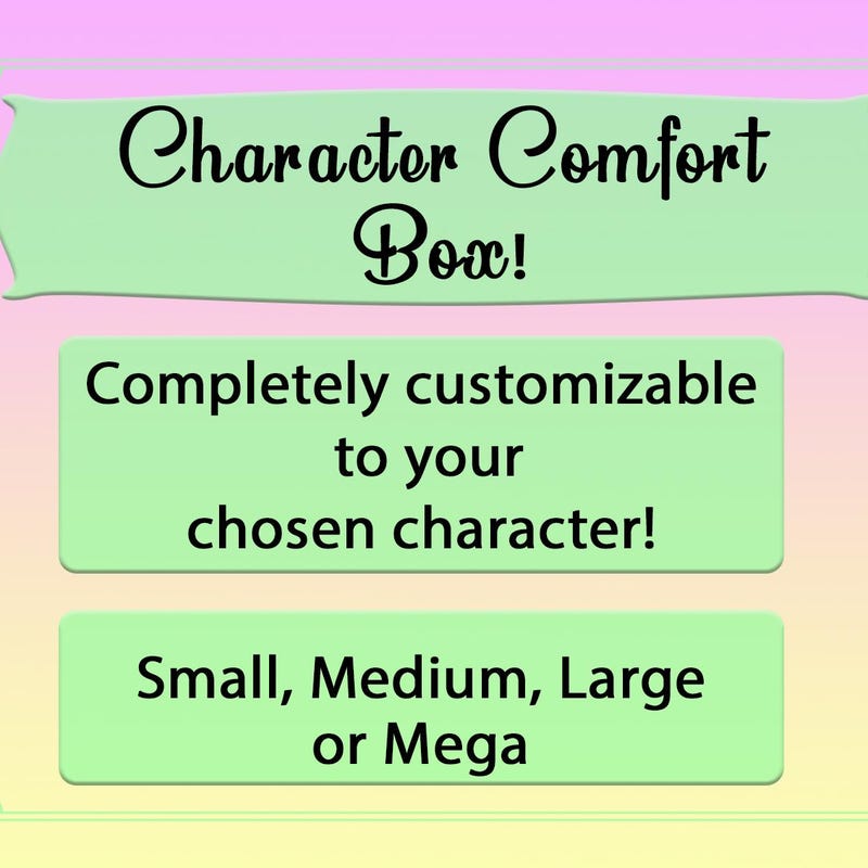 Character Surprise Box - Etsy