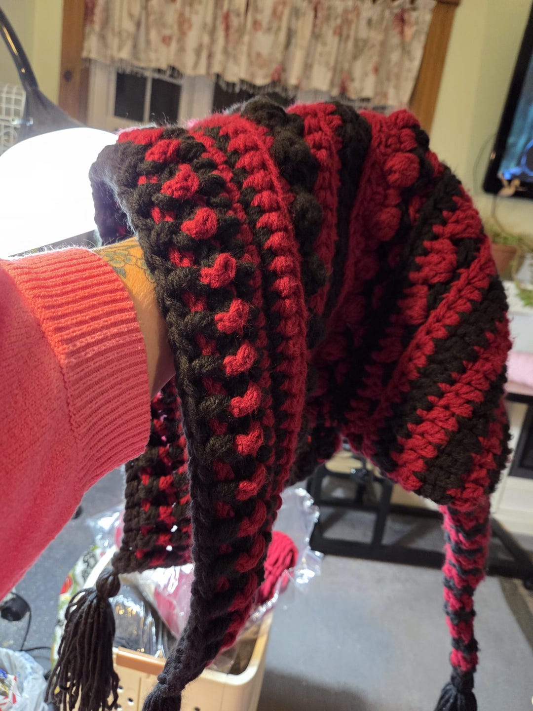 Cozy Acrylic Yarn Hood: Warm Snuggly Elwyn Hood - Etsy