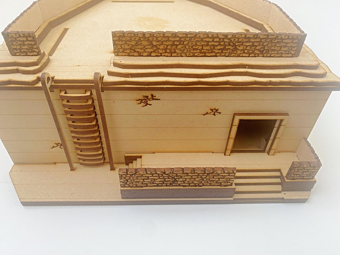 WW2 Normandy German Pillbox Bunker Building Kit for Wargames 28mm-32mm ...
