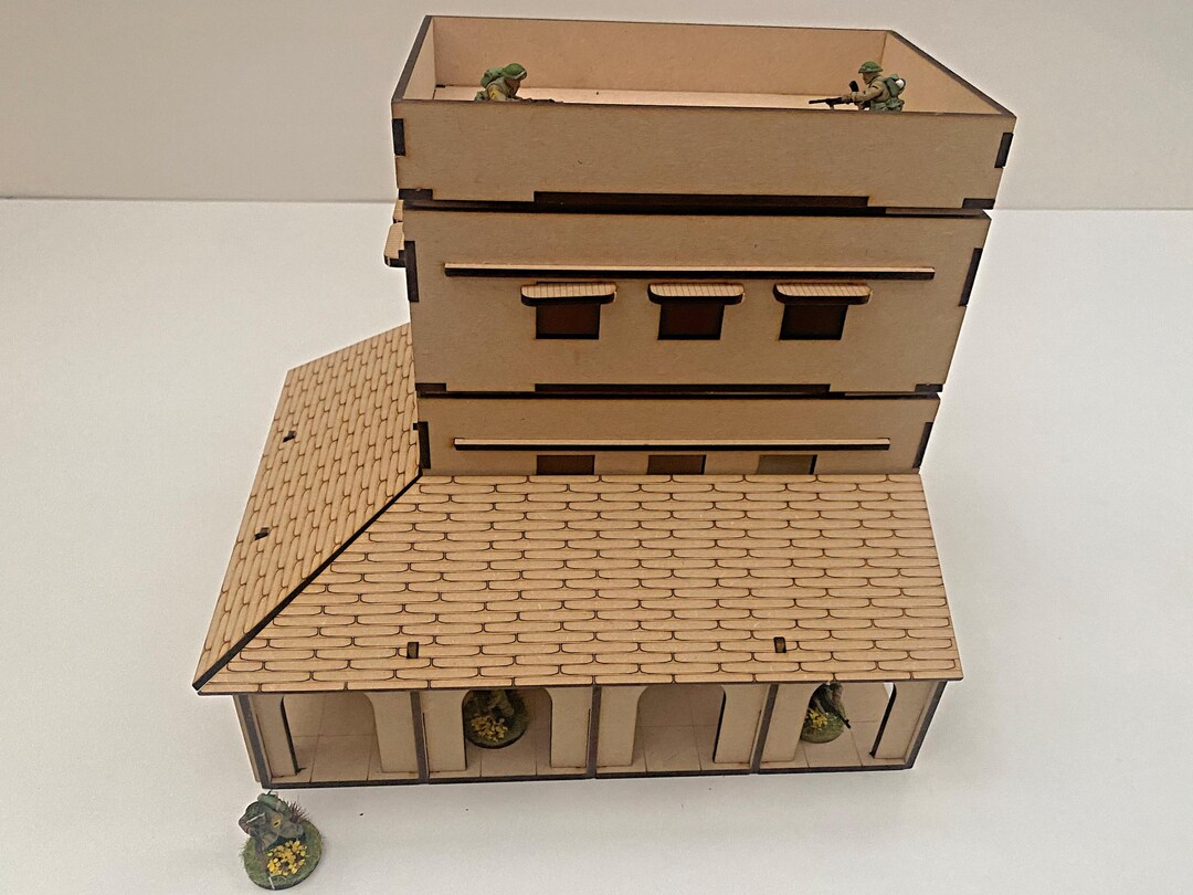 Black Hawk Down Arcade Shops - Battle for Mogadishu Buildings for 28mm ...