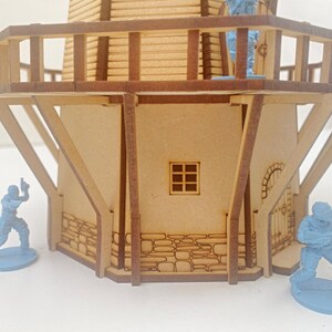 WW2 Windmill for Normandy WWII Wargames (28mm-32mm Skirmish Terrain ...