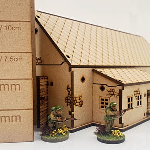 WW2 Normandy Farm Stables – 28mm to 32mm Wargames, Role Play or ...