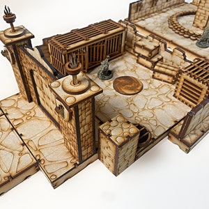 Massive Dragon Dungeon Set - 28mm Dnd, Pathfinder Terrain, Furniture ...