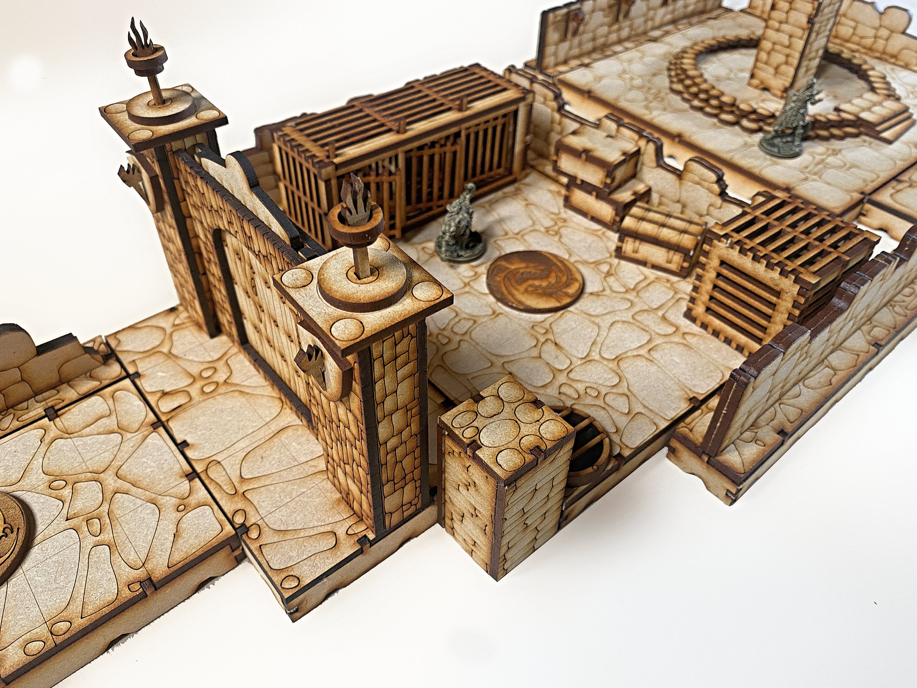 Massive Dragon Dungeon Set 28mm Dnd, Pathfinder Terrain, Furniture and ...
