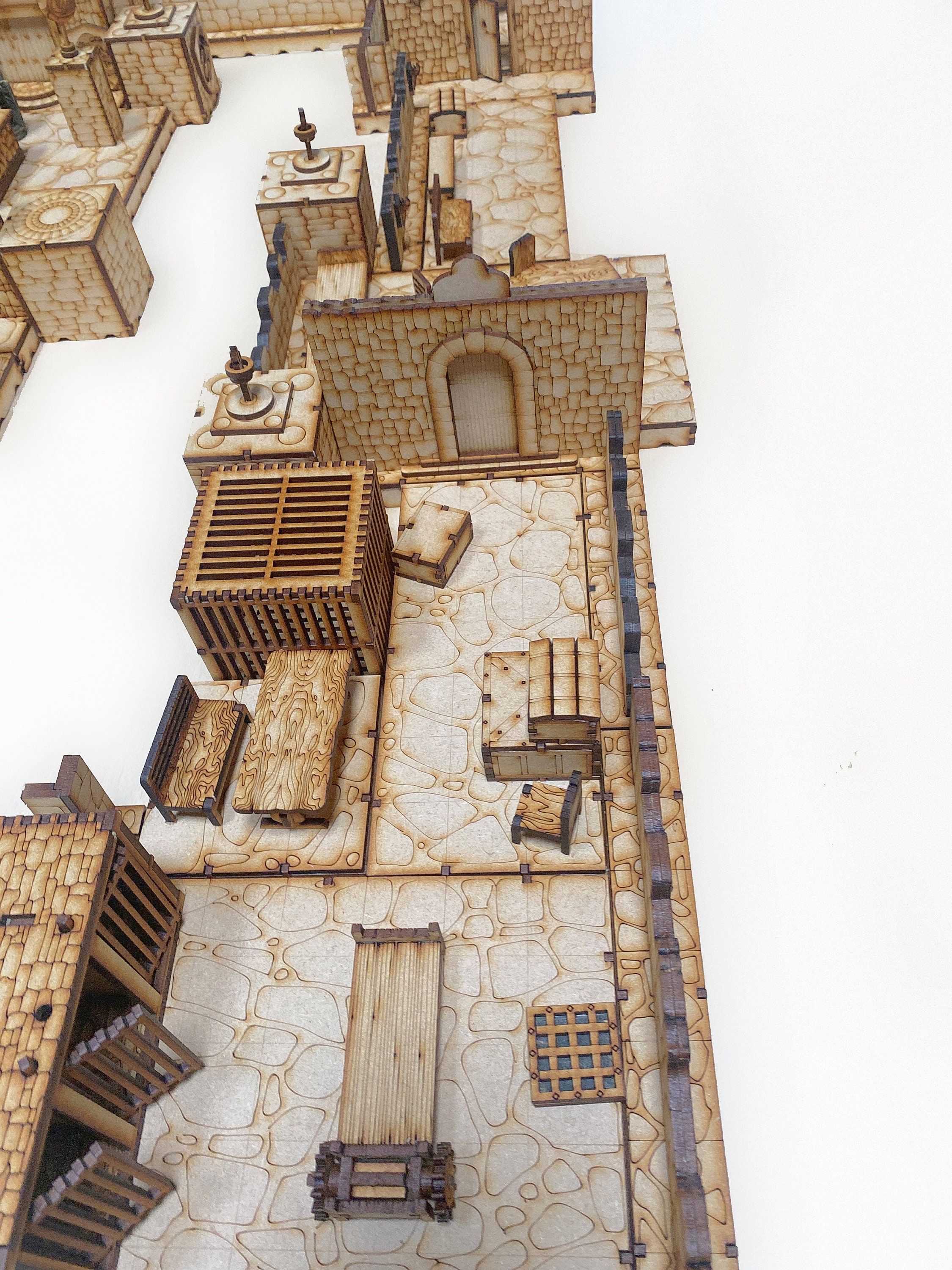 Massive Dragon Dungeon Set - 28mm Dnd, Pathfinder Terrain, Furniture ...