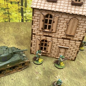WW2 Normandy Village House Type 2 – 28mm to 32mm Wargames, Role Play or ...